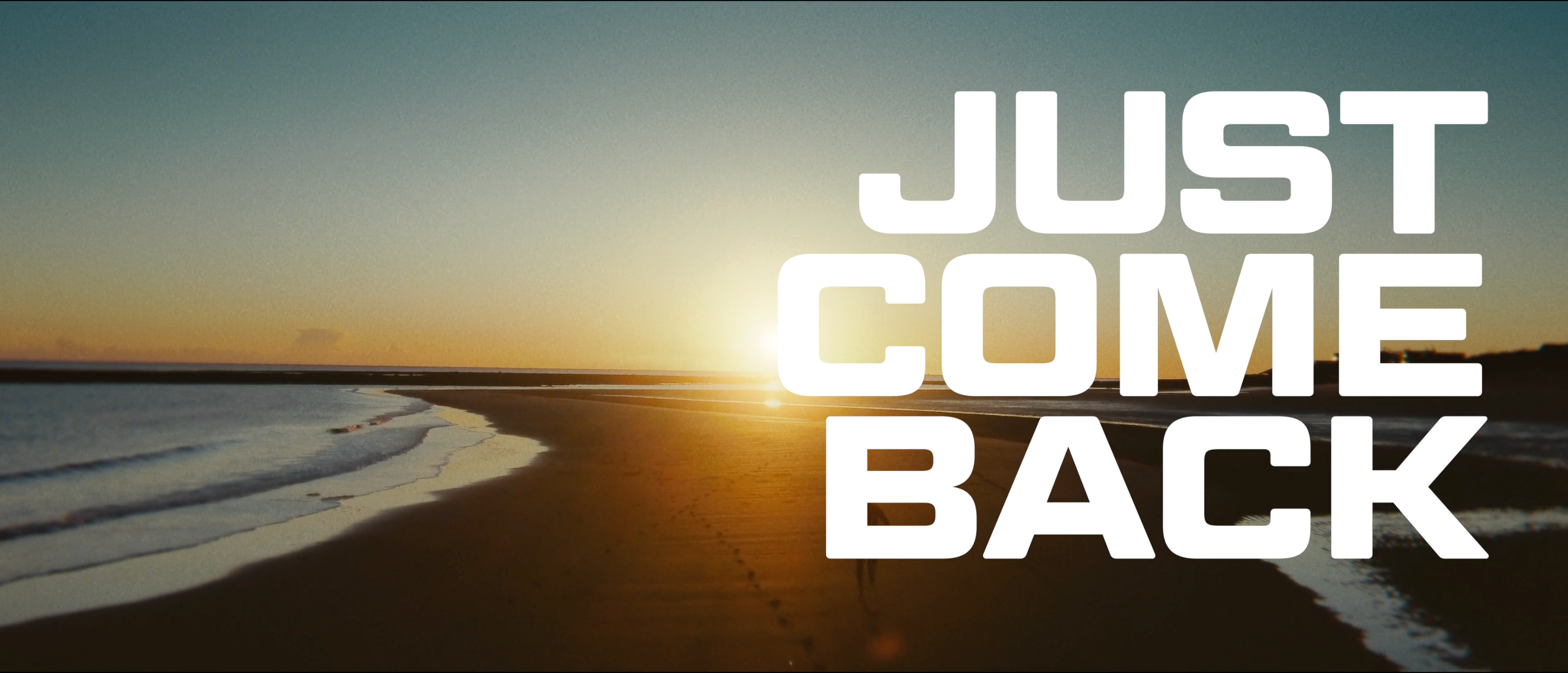 Just Come Back: A Short Film – Ministry of Defence